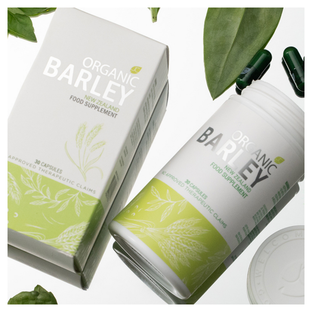 JC Organic Barley Capsule 30capsules/bottle – BeautéAngel by Beautederm ...