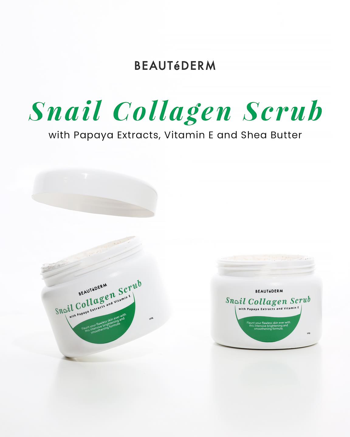 Snail Collagen Body Scrub 1kg – BeautéAngel by Beautederm New Zealand