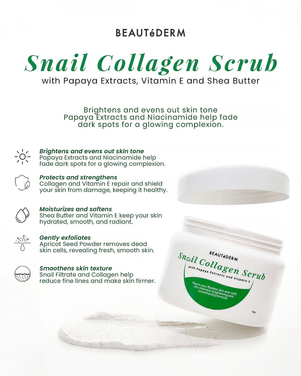 Glow Fest Feels Promo for Snail Collagen Body Scrub 1kg – BeautéAngel ...