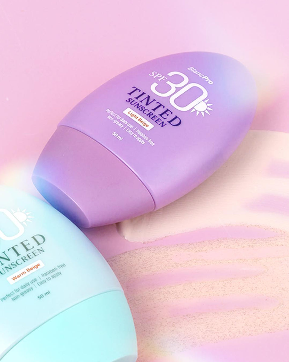 BlancPro Tinted Sunscreen 50ml (light beige) – BeautéAngel by ...